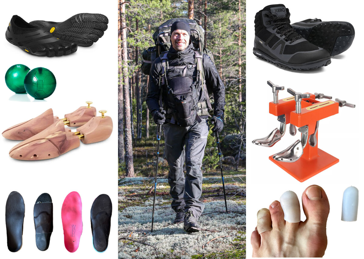 Hjælp mod smert i fødder under vandring (Træning, indlægssåler ...